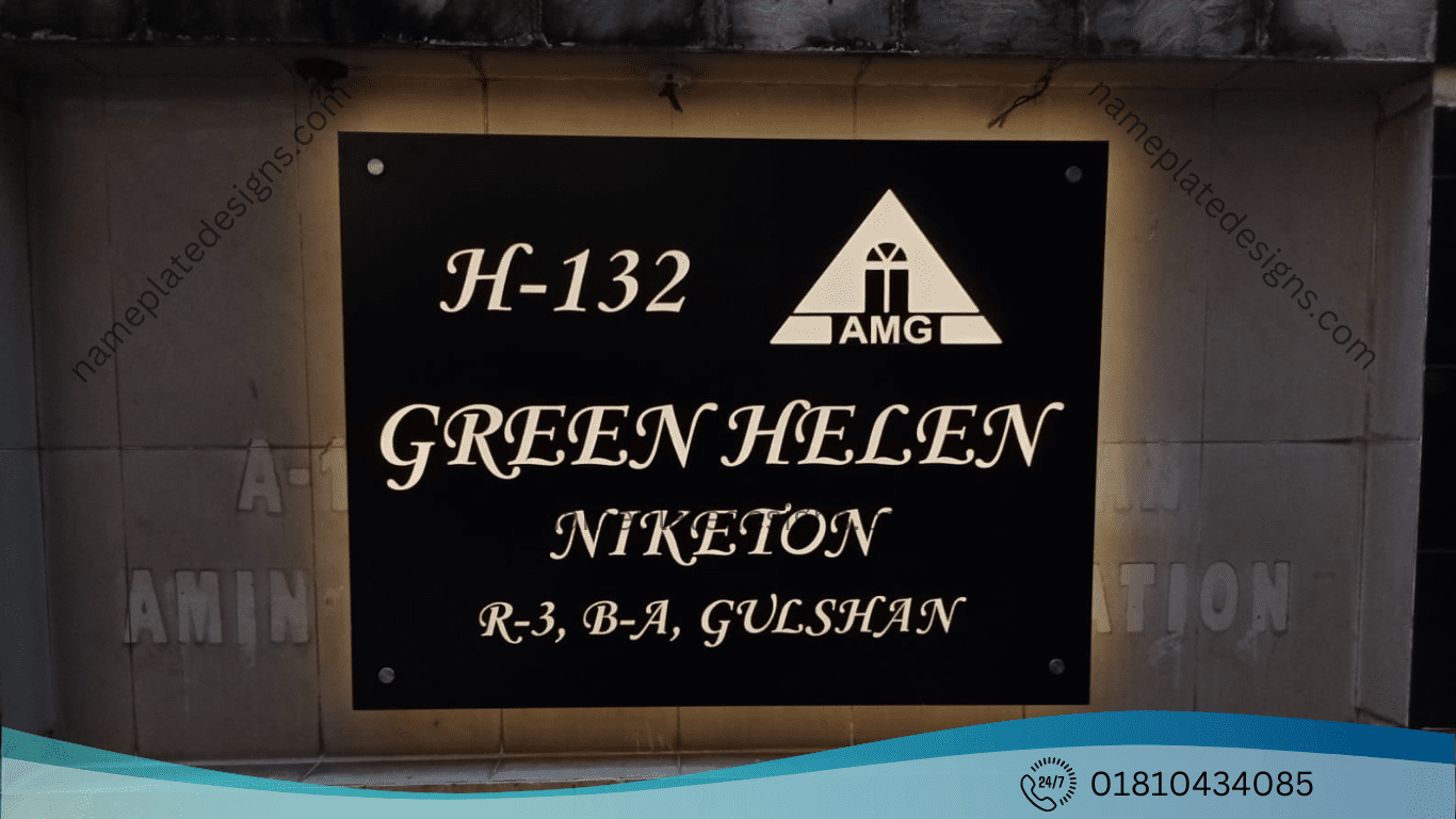 Name Plate Designs - House and Office Signage